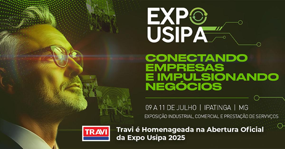 Travi é Homenageada na Abertura Oficial da Expo Usipa 2025 - Travi